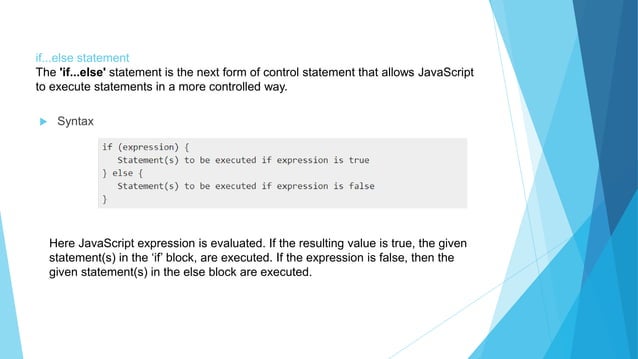 If Else Statement 05 Js Pptx