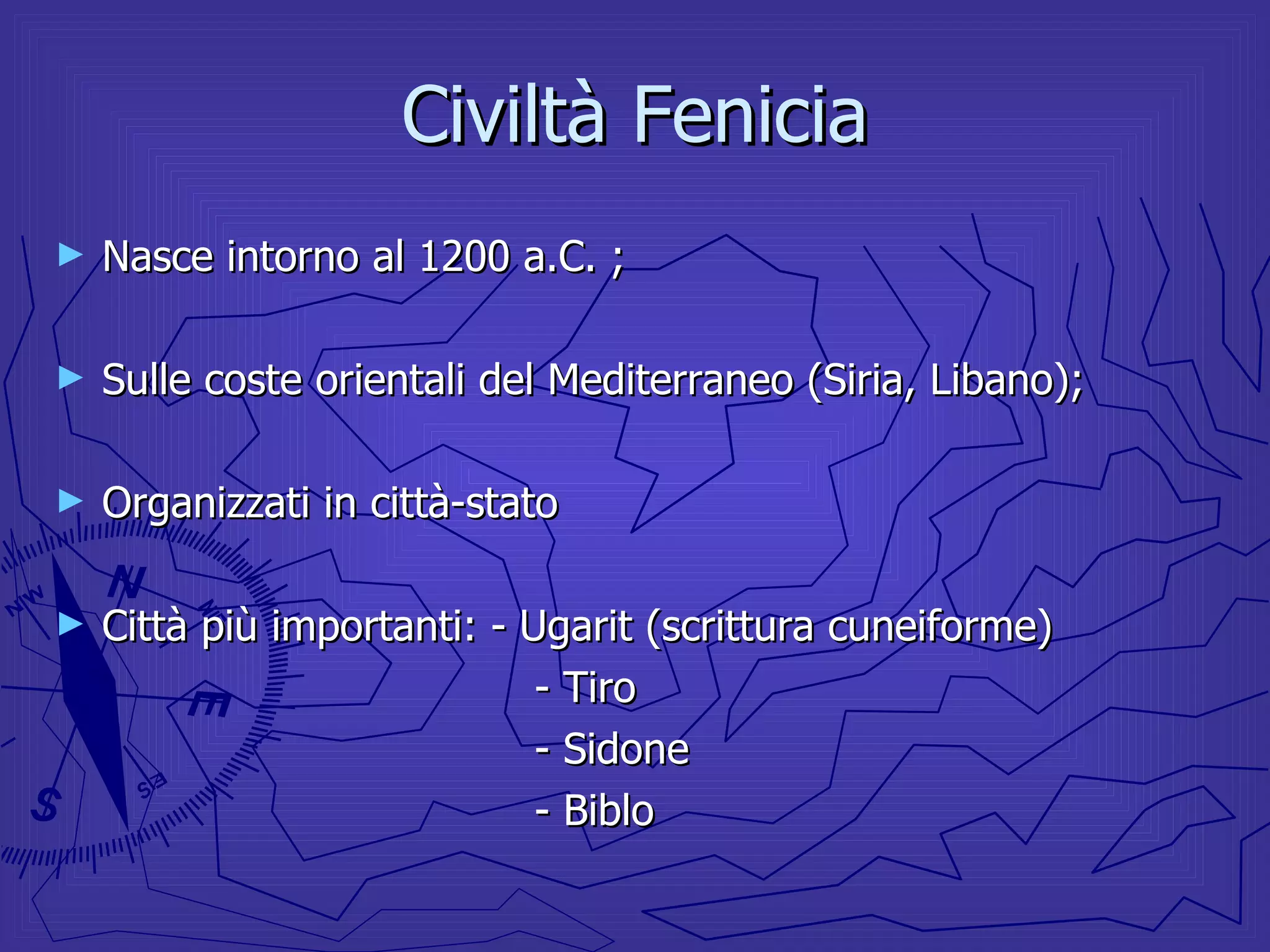 I fenici schemi | PPT