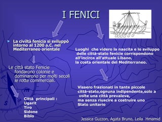 I fenici schemi | PPT