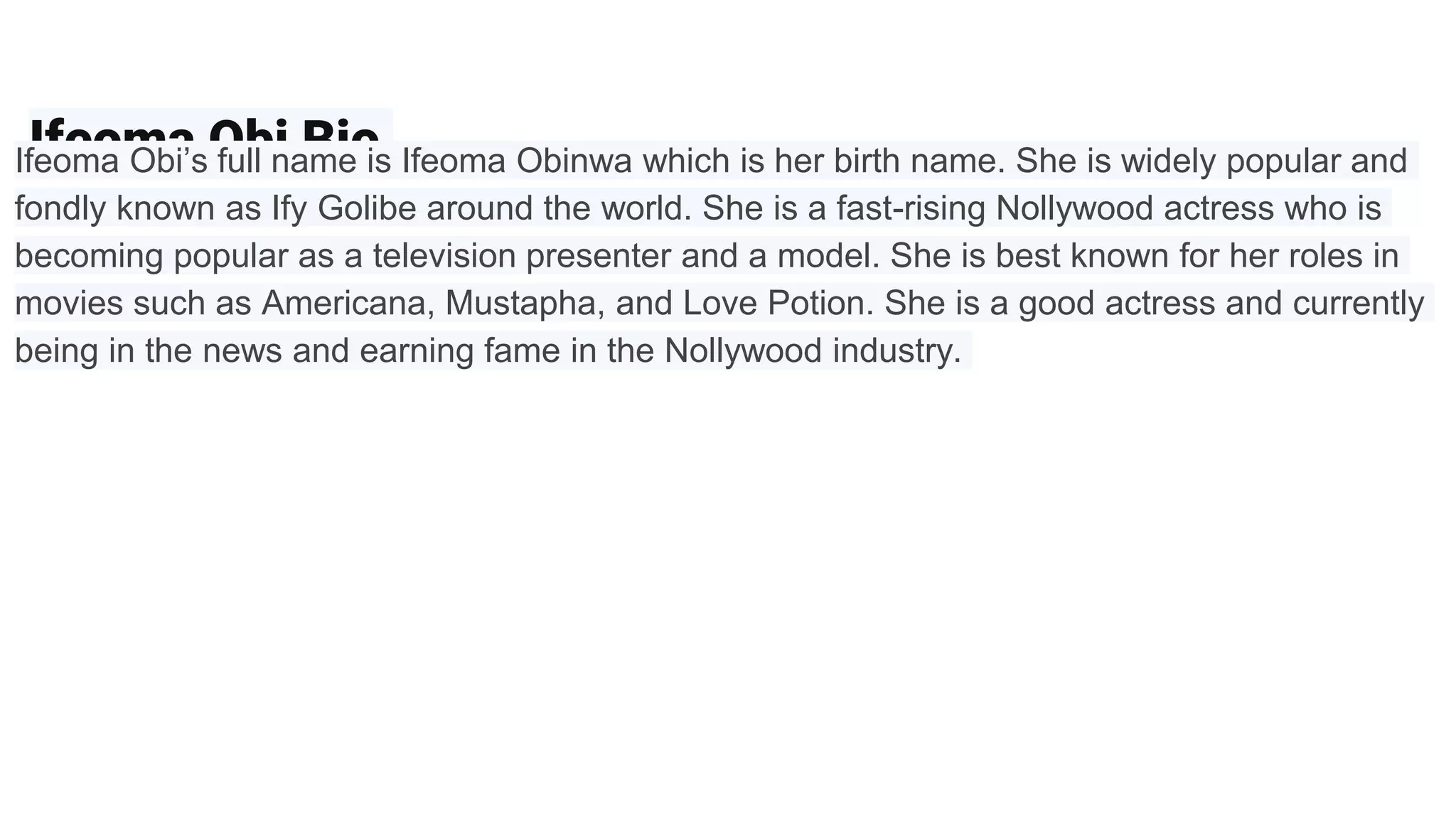 Ifeoma Obi Bio_ Know about this Actress in Detail!.pptx