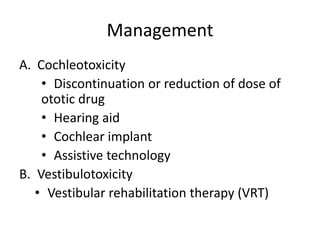 ototoxicity | PPTX