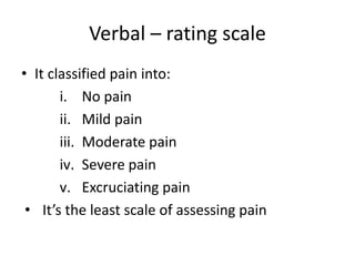 pain management | PPTX