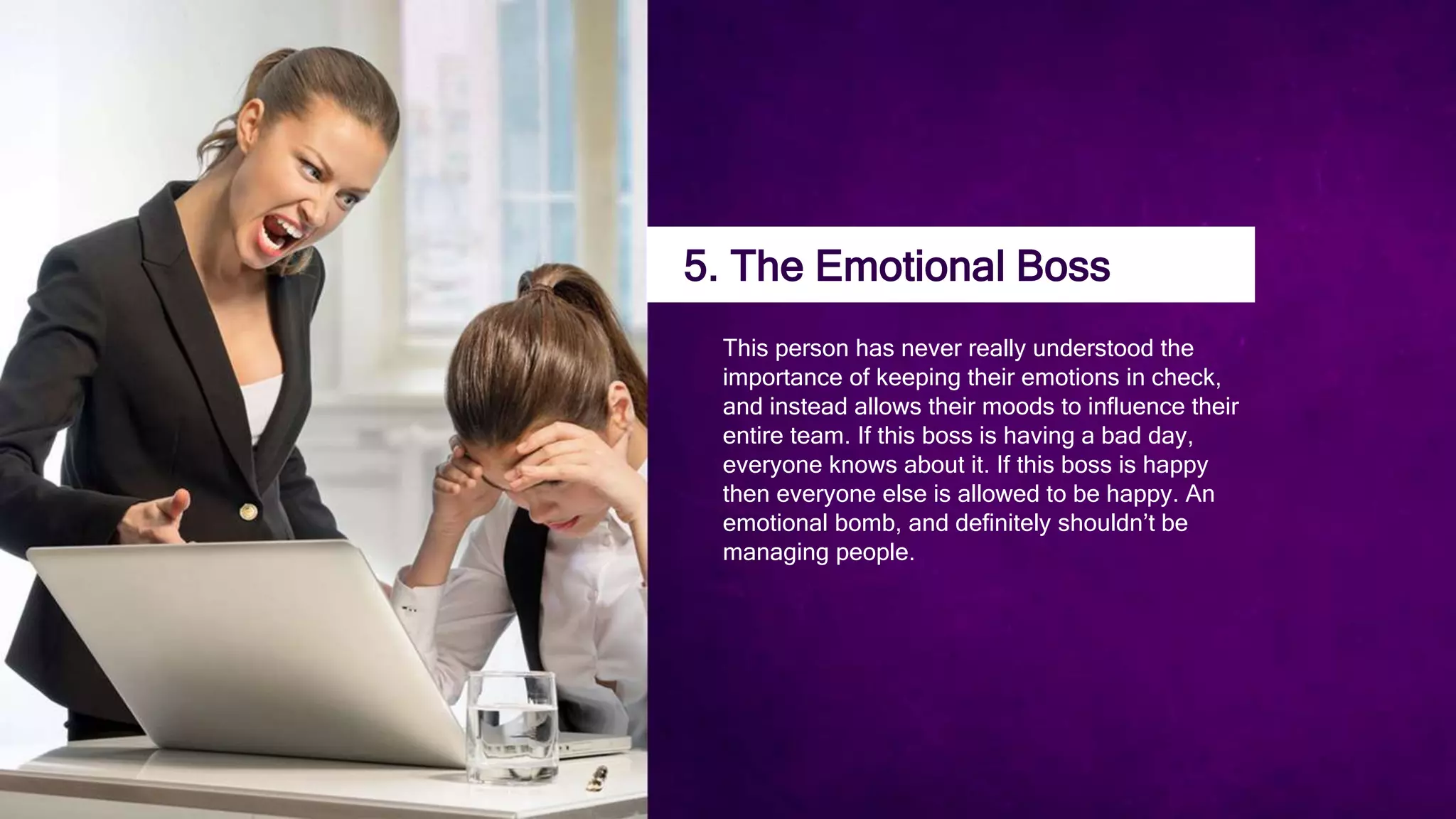 Ten Types of Bosses We Have All Encountered | PPT