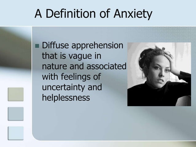Mental Health Anxiety Disorders | PPT