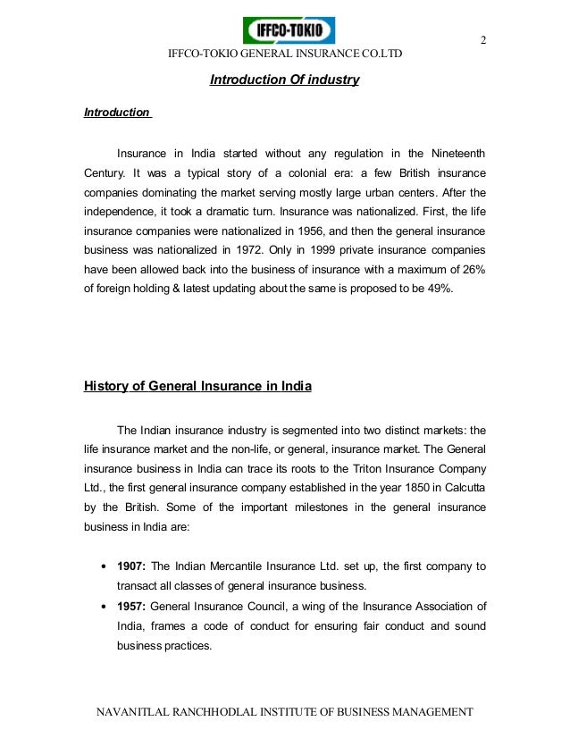 General Insurance Introduction Pdf