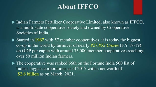 IFFCO Industrial Training Evaluation.pptx