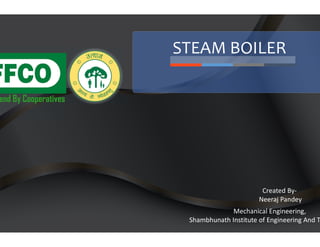 steam boiler IFFCO, Phulpur PPT | PDF