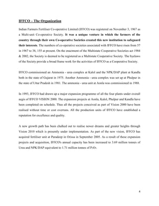 Iffco report | DOCX