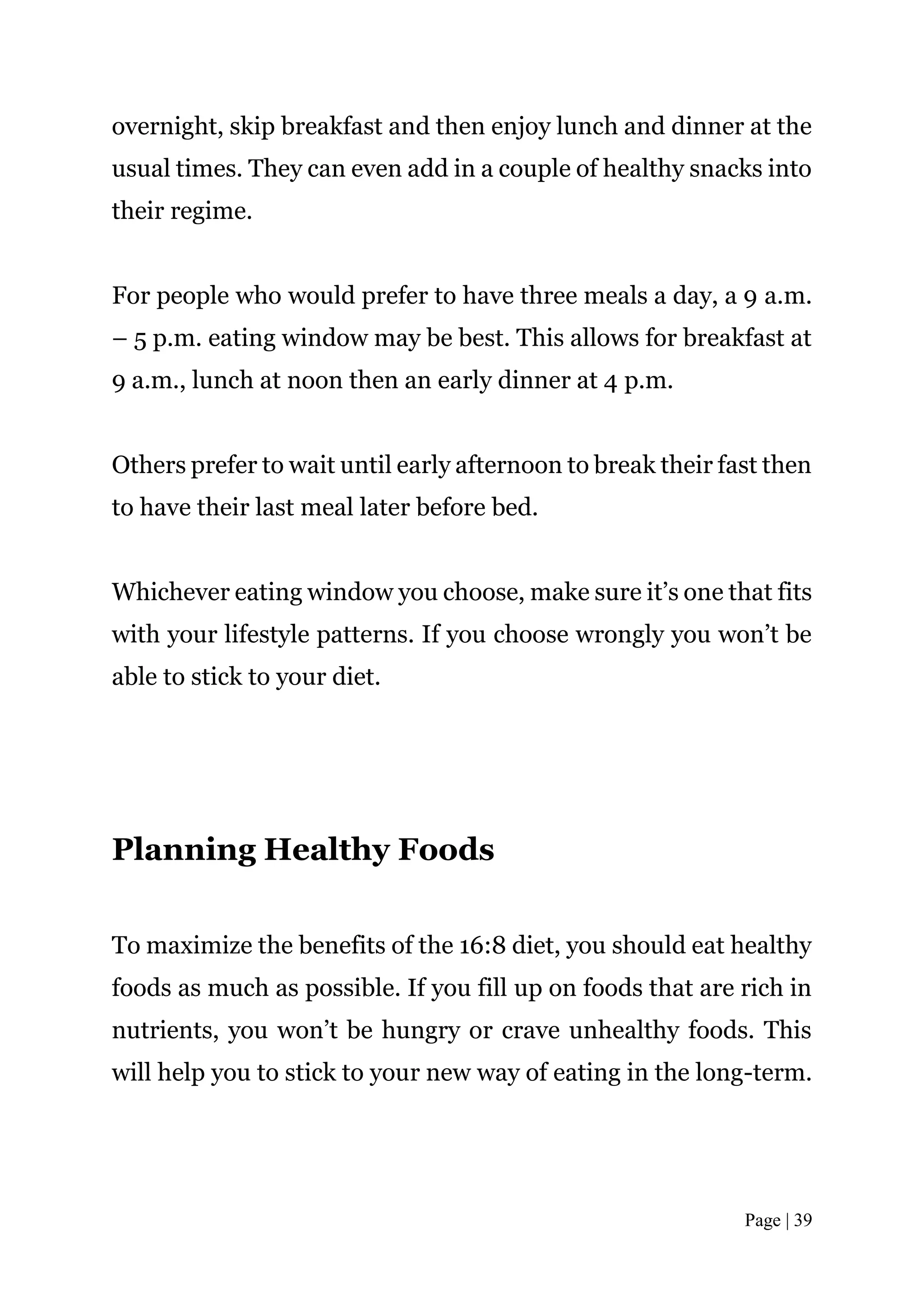Intermittent Fasting Formula | PDF | Endocrine and Metabolic Diseases | Diseases and Conditions