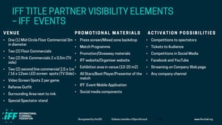 International Floorball Federation Facts and Figures | PPT