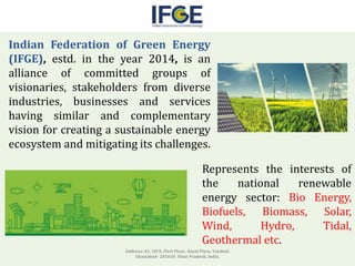 Indian Federation of Green Energy PPT (1).pptx