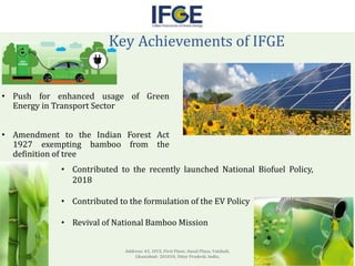 Indian Federation of Green Energy PPT (1).pptx