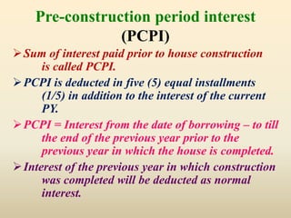 Income from house property | PPTX