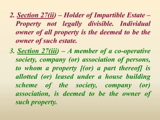 Income from house property | PPTX