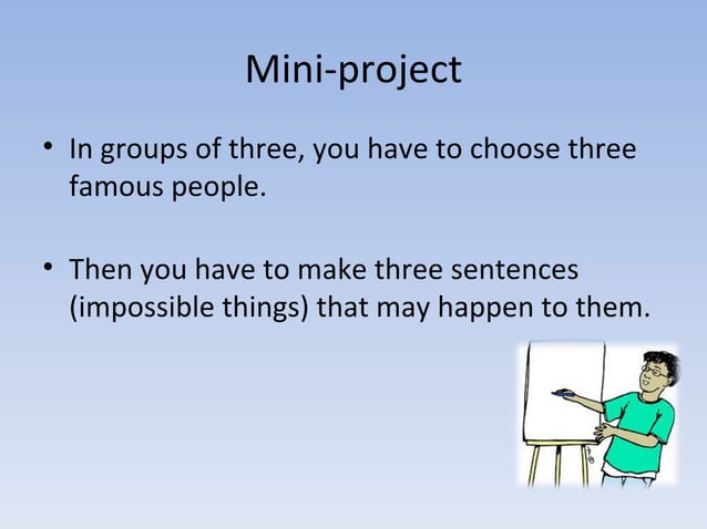 If i am conditional project | PPT