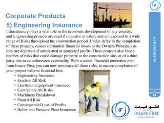 Insure First Insurance Brokerage Company Profile | PPSX