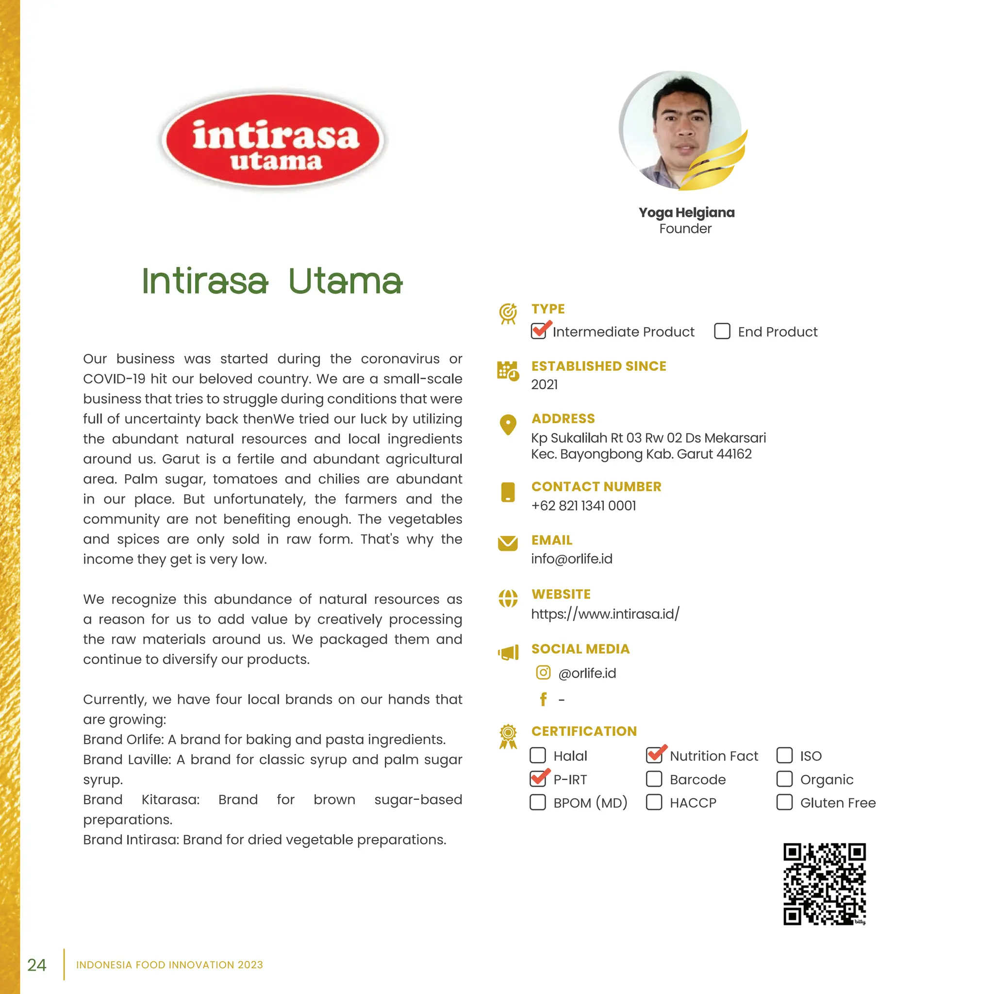 IFI Catalogue 2023-11Des2023_Rev1_compress.pdf | Food Industry | Industries