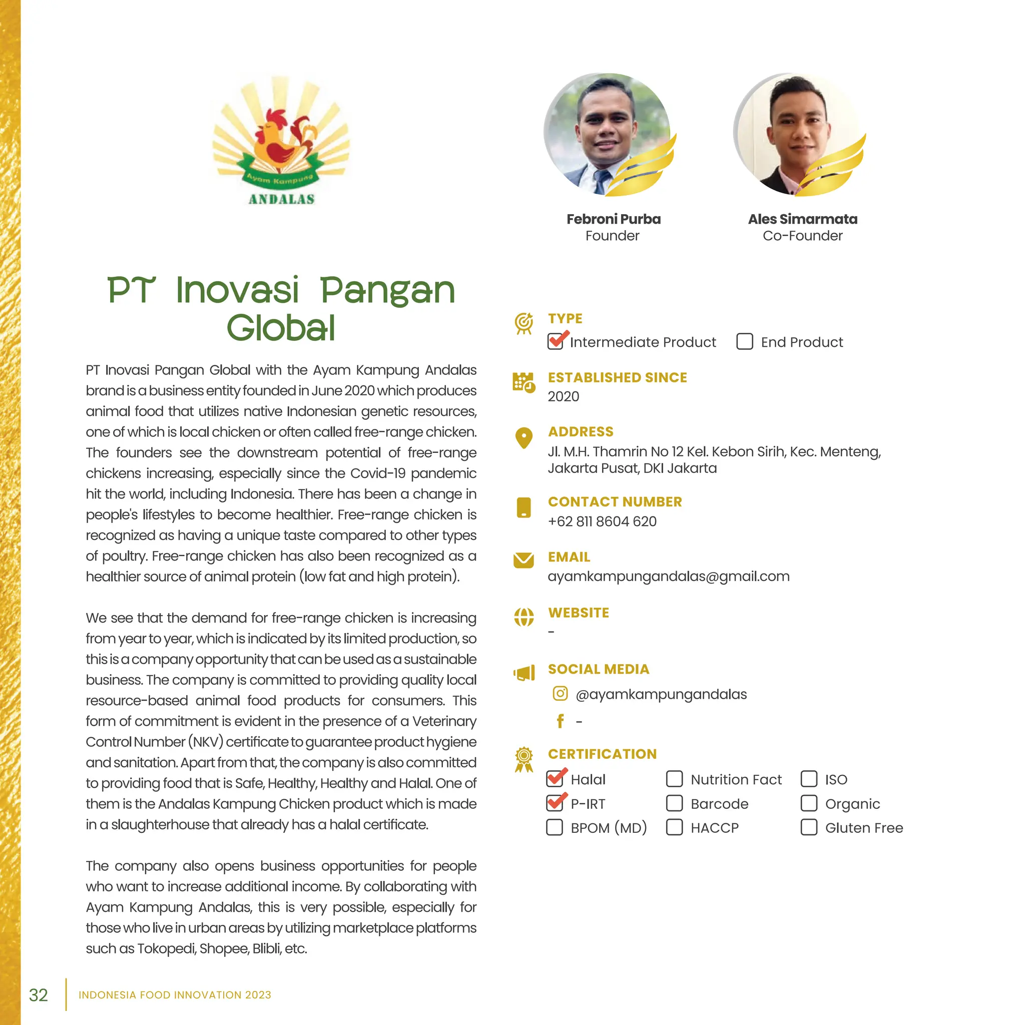 IFI Catalogue 2023-11Des2023_Rev1_compress.pdf | Food Industry | Industries