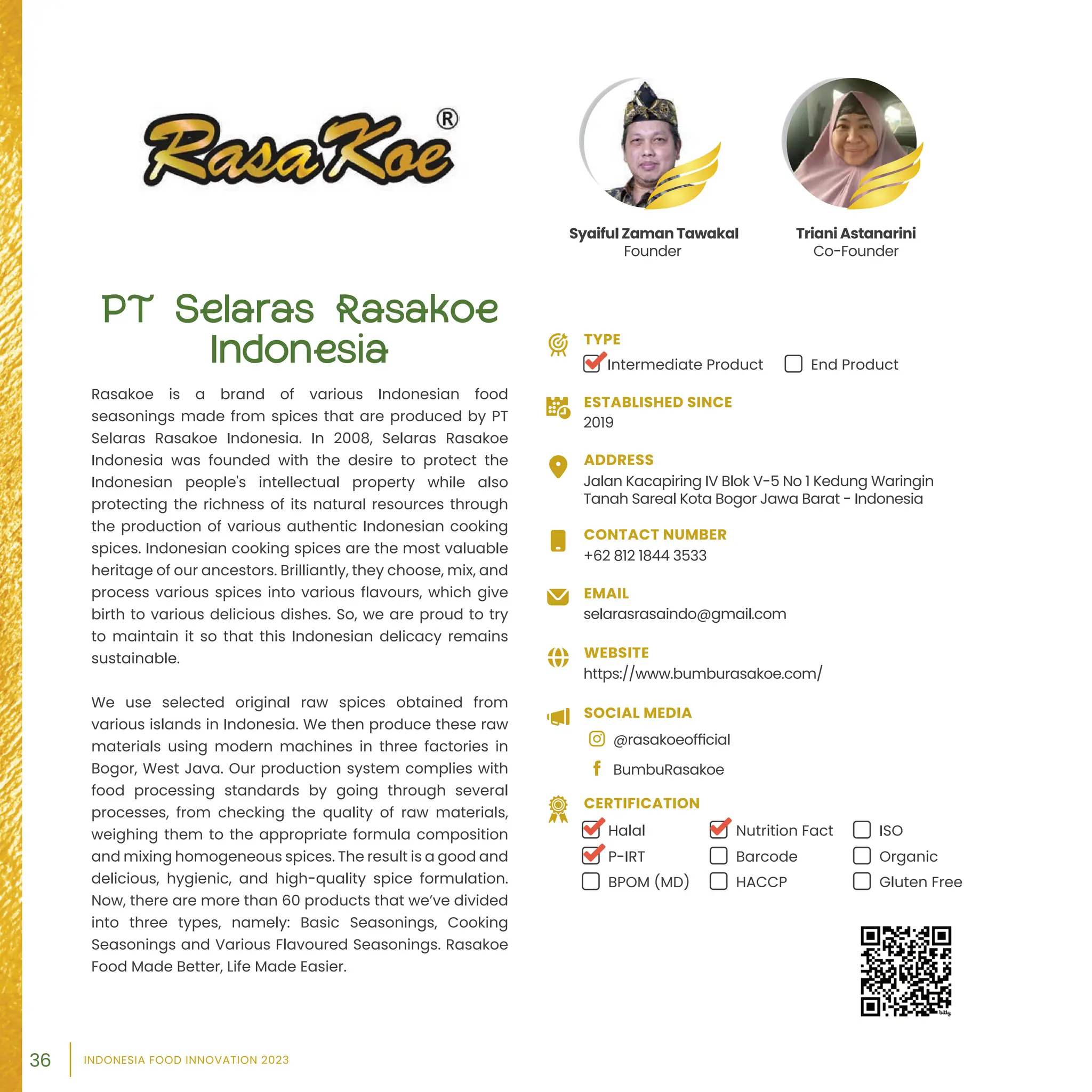 IFI Catalogue 2023-11Des2023_Rev1_compress.pdf | Food Industry | Industries