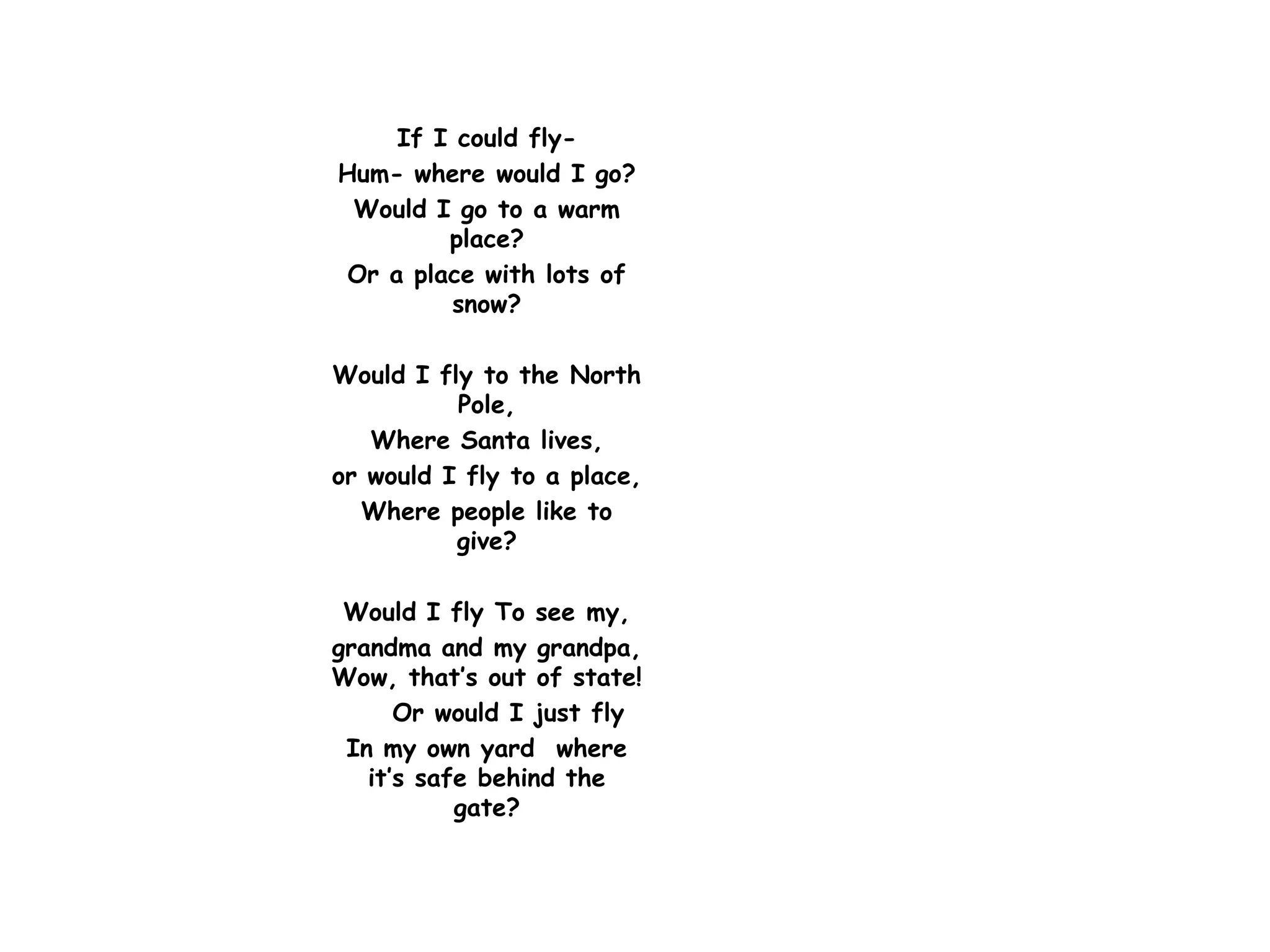 If i could fly | PPTX