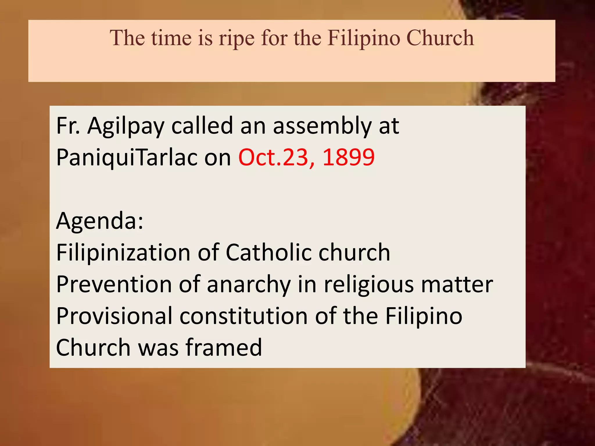 The Philippine Independent Church | PPTX