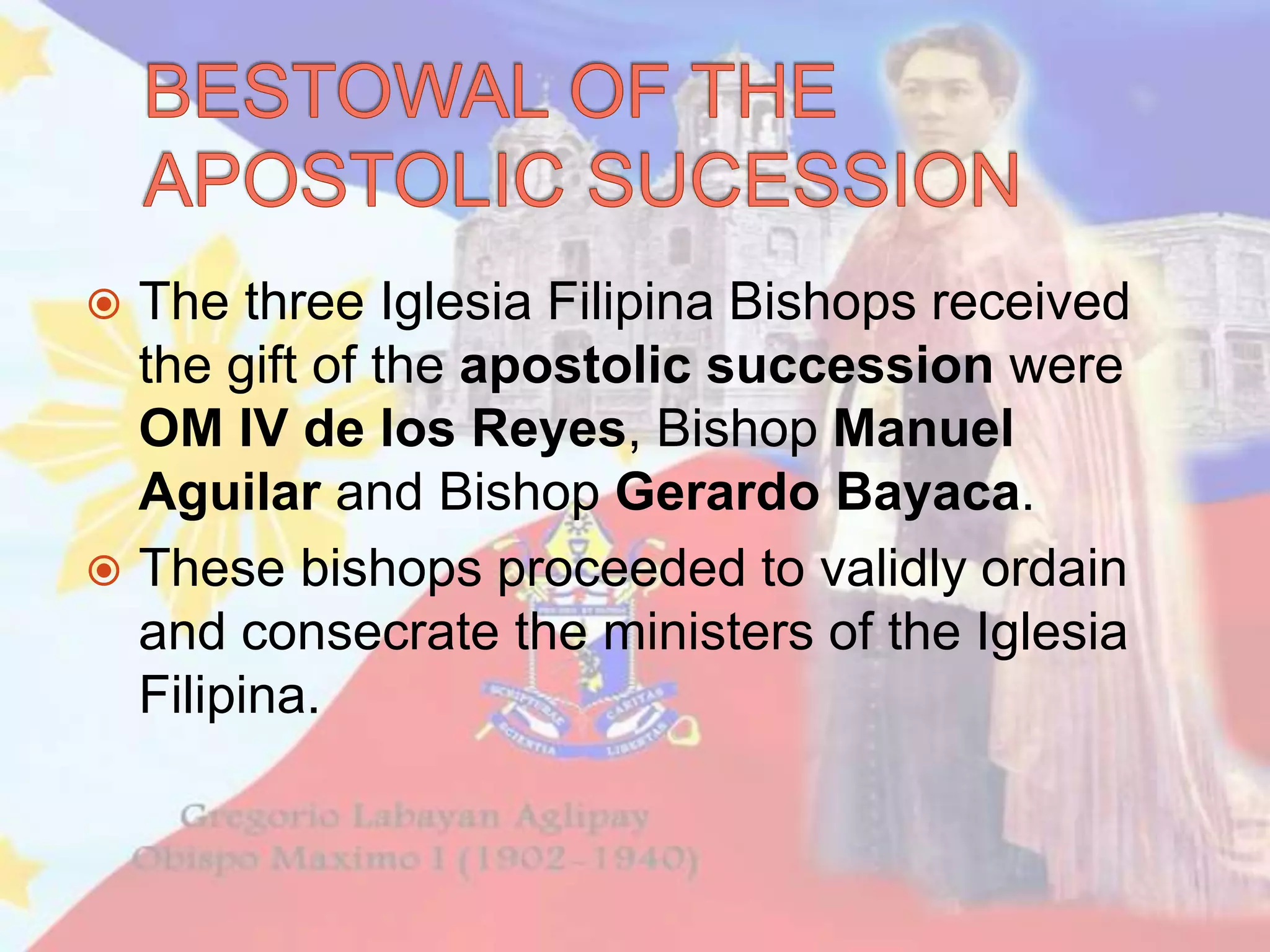 History of the Iglesia Filipina Independiente (IFI). | PPTX ...