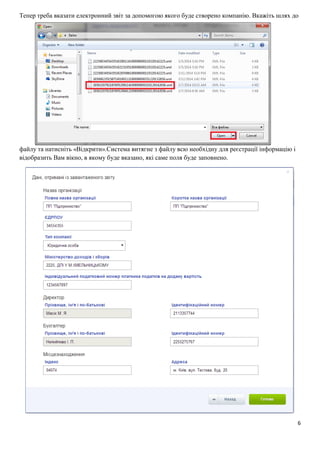 Инструкция пользователя iFin Zvit (электронная отчетность и бухгалтерия) | PDF