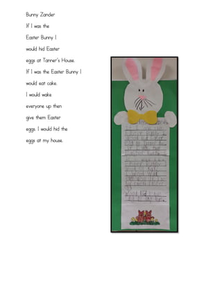 Easter Bunny Class Book | PDF