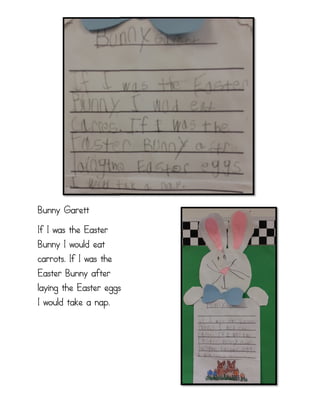 Easter Bunny Class Book | PDF
