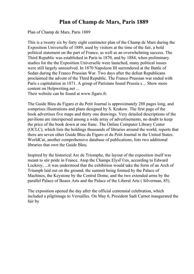 If I Were President Essay | PDF | Media Industry | Industries