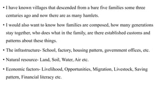 If I were to conduct the village study.pptx