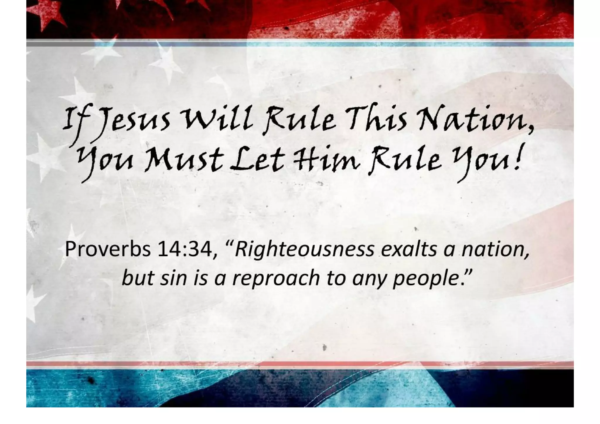 If Jesus Ran For President | PDF