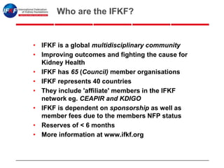 Ifkf & partners vs april 2013 | PPTX | Medical Health