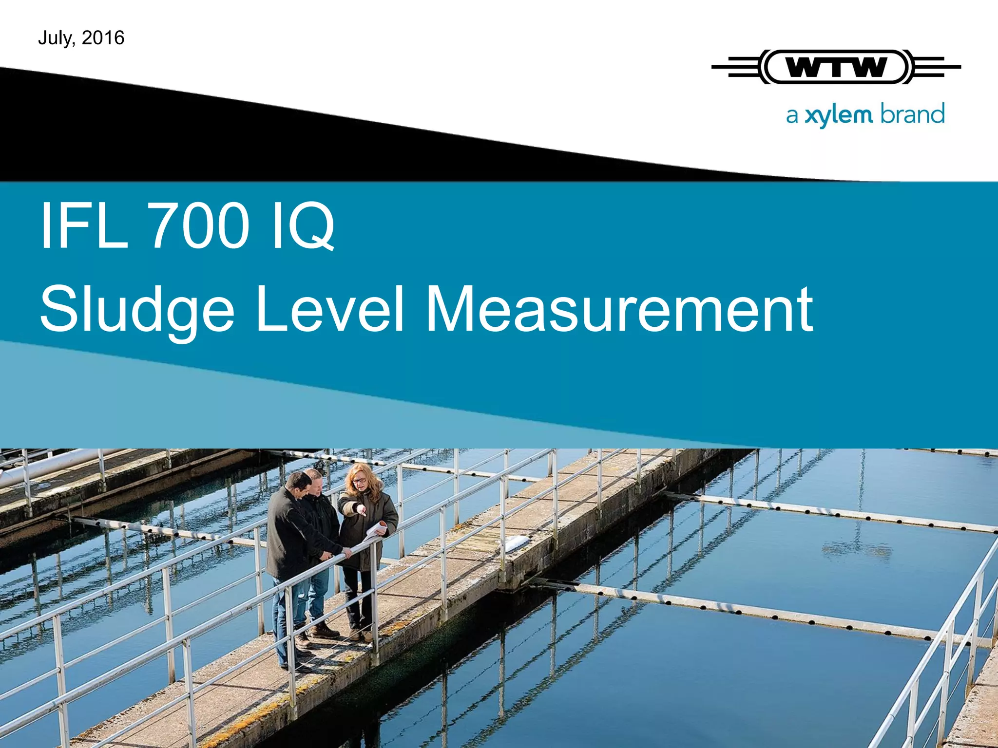 Ifl 700 iq sludge level measurement wtw | PPT