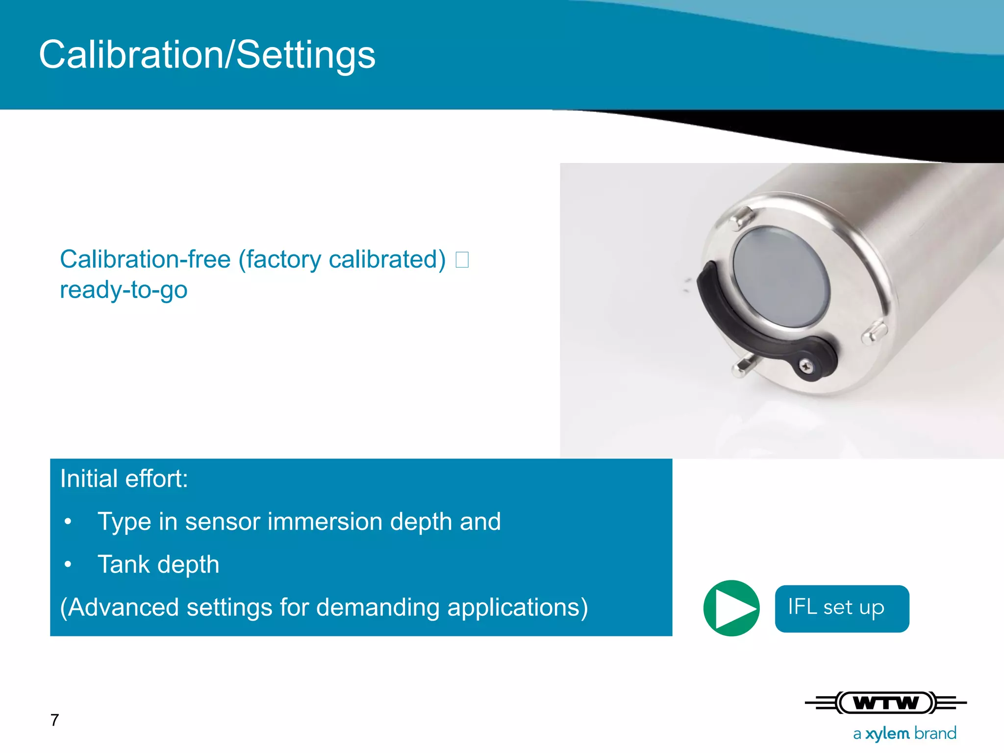 Ifl 700 iq sludge level measurement wtw | PPT