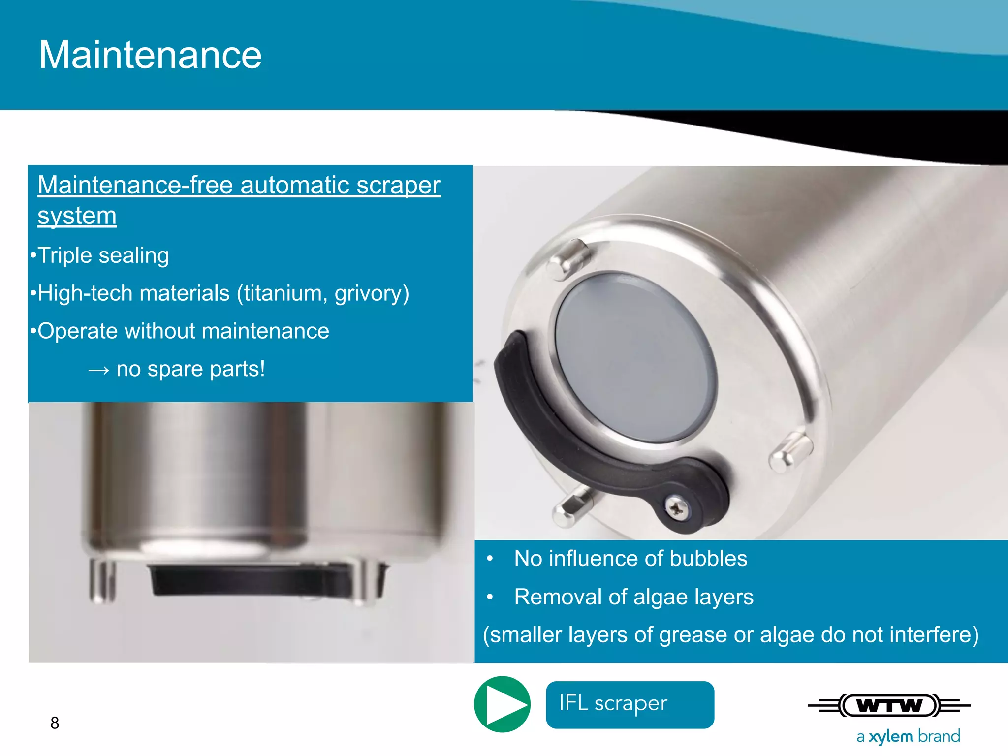 Ifl 700 iq sludge level measurement wtw | PPT