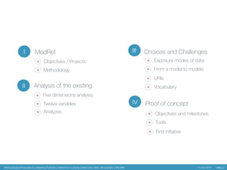 Methodological Proposals for Designing Federative Platforms in Cultural Linked Open Data: the ...