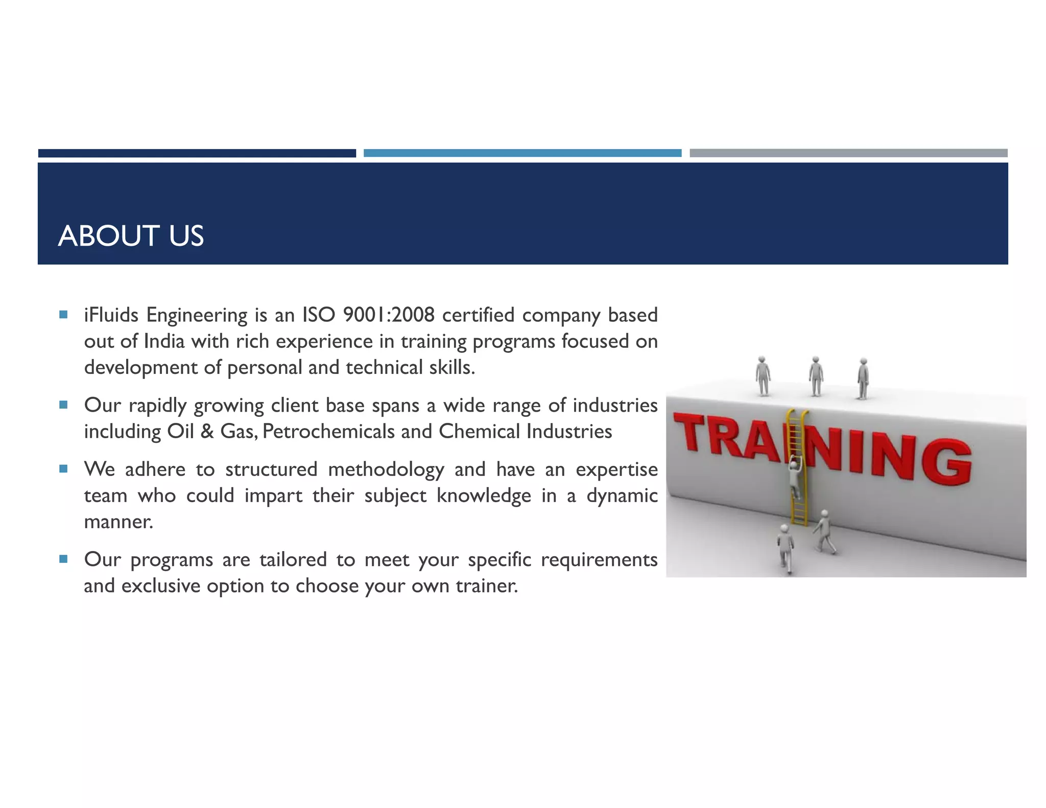 iFluids Engineering Oman Trainings | PDF