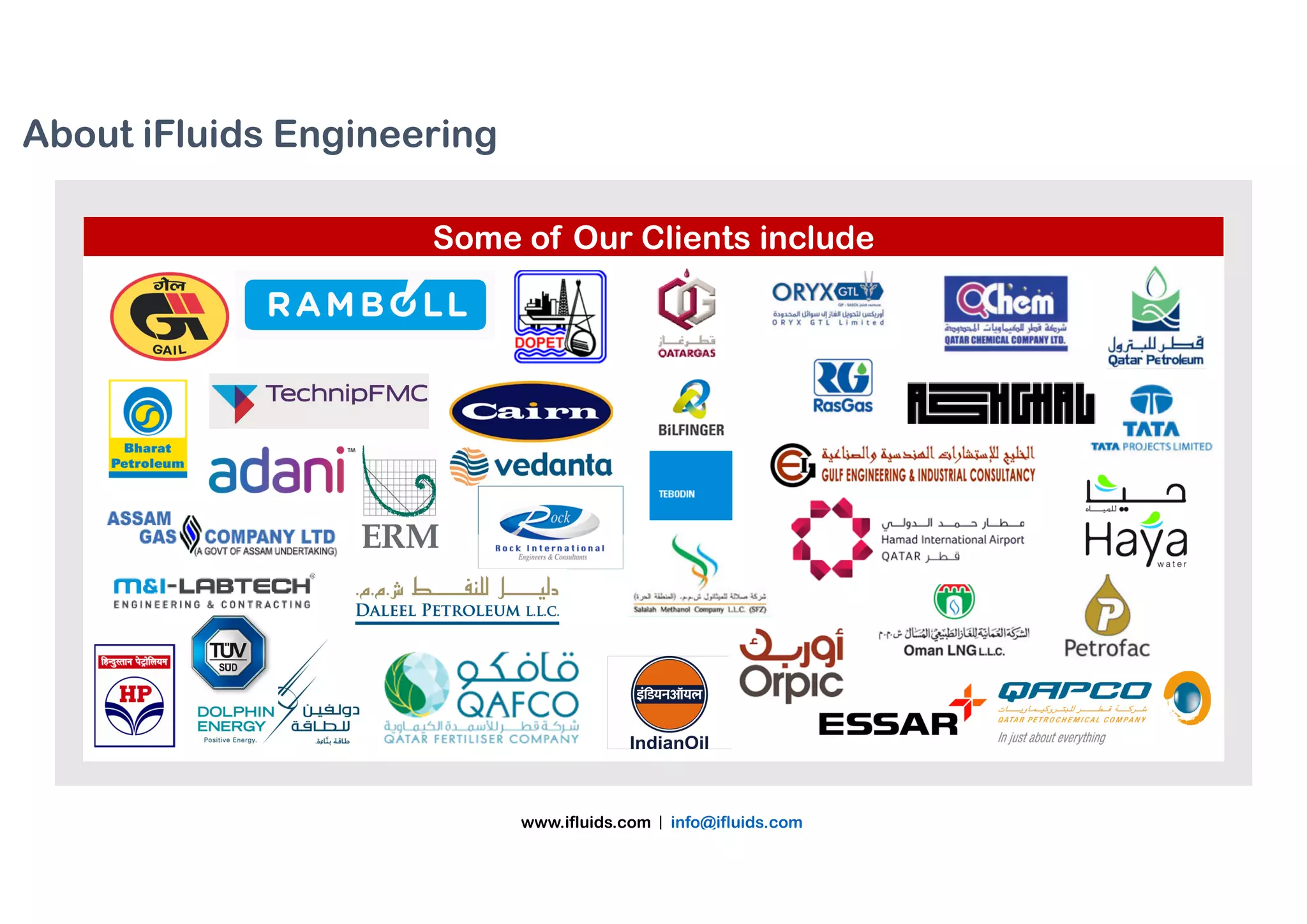 iFluids Engineering Procurement Installation Construction Commissioning Operations Management | PDF