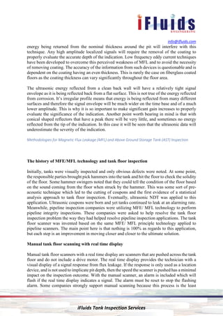 iFluids Tank Inspection services | PDF