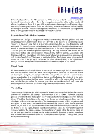 iFluids Tank Inspection services | PDF
