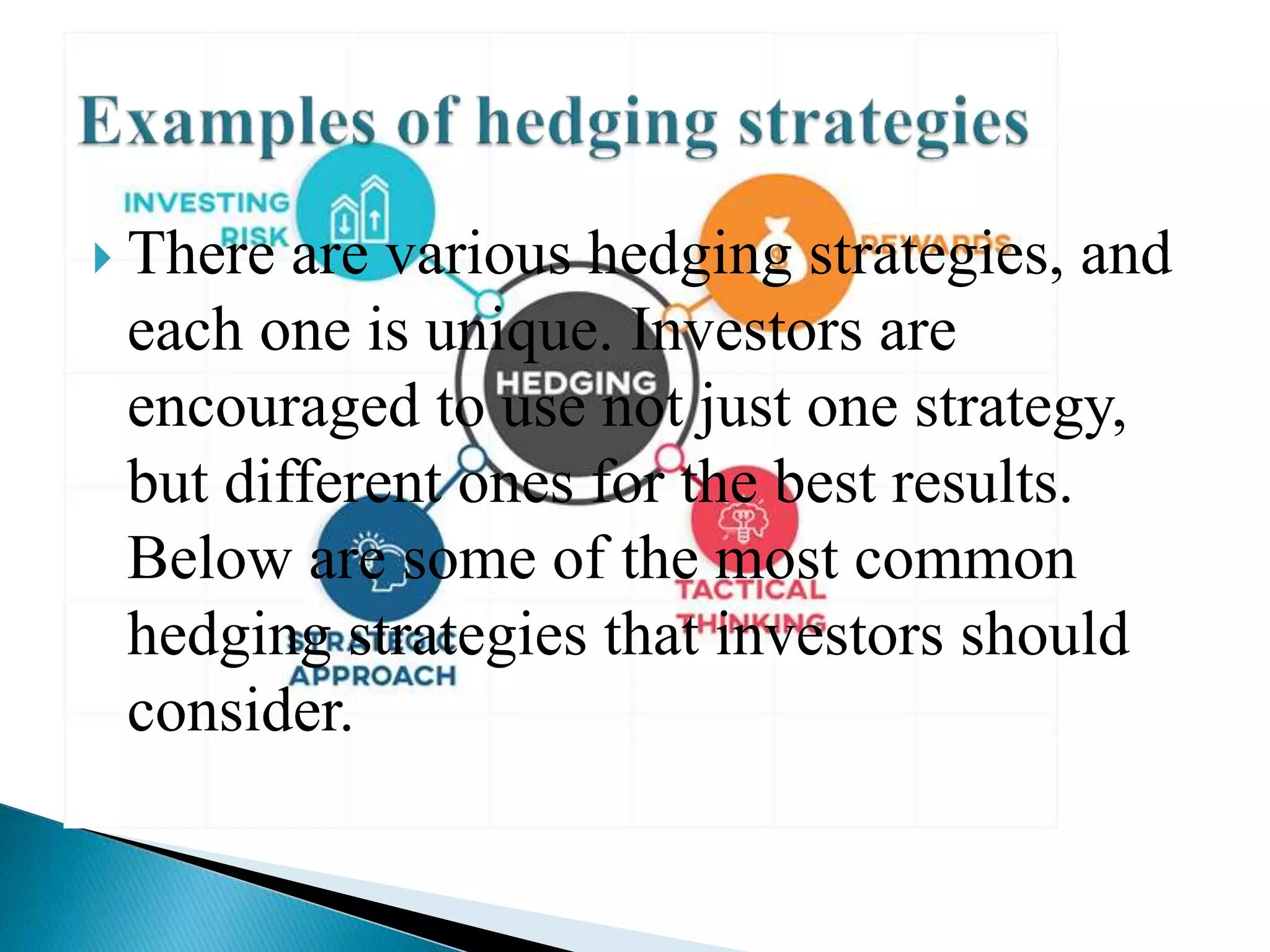 hedging strategies | PPTX