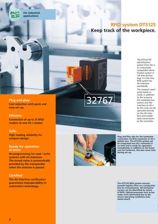 Identification systems for industrial production control and mobile ...