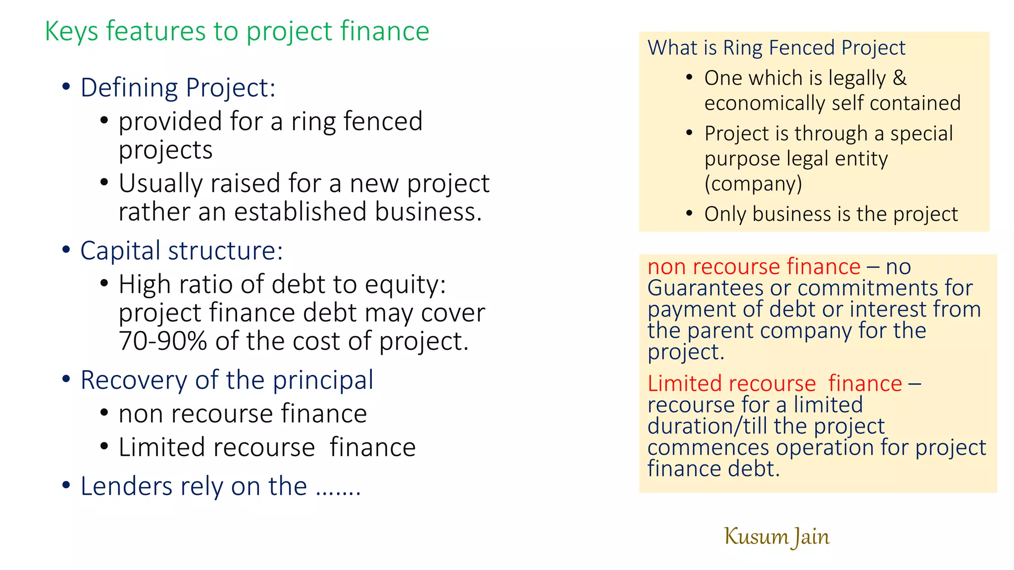 IFM-M2-1-understanding project finance and classification of sources of finace | PPSX