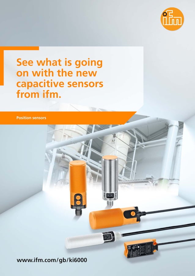 See what is going on with the new capacitive sensors from ifm | PDF