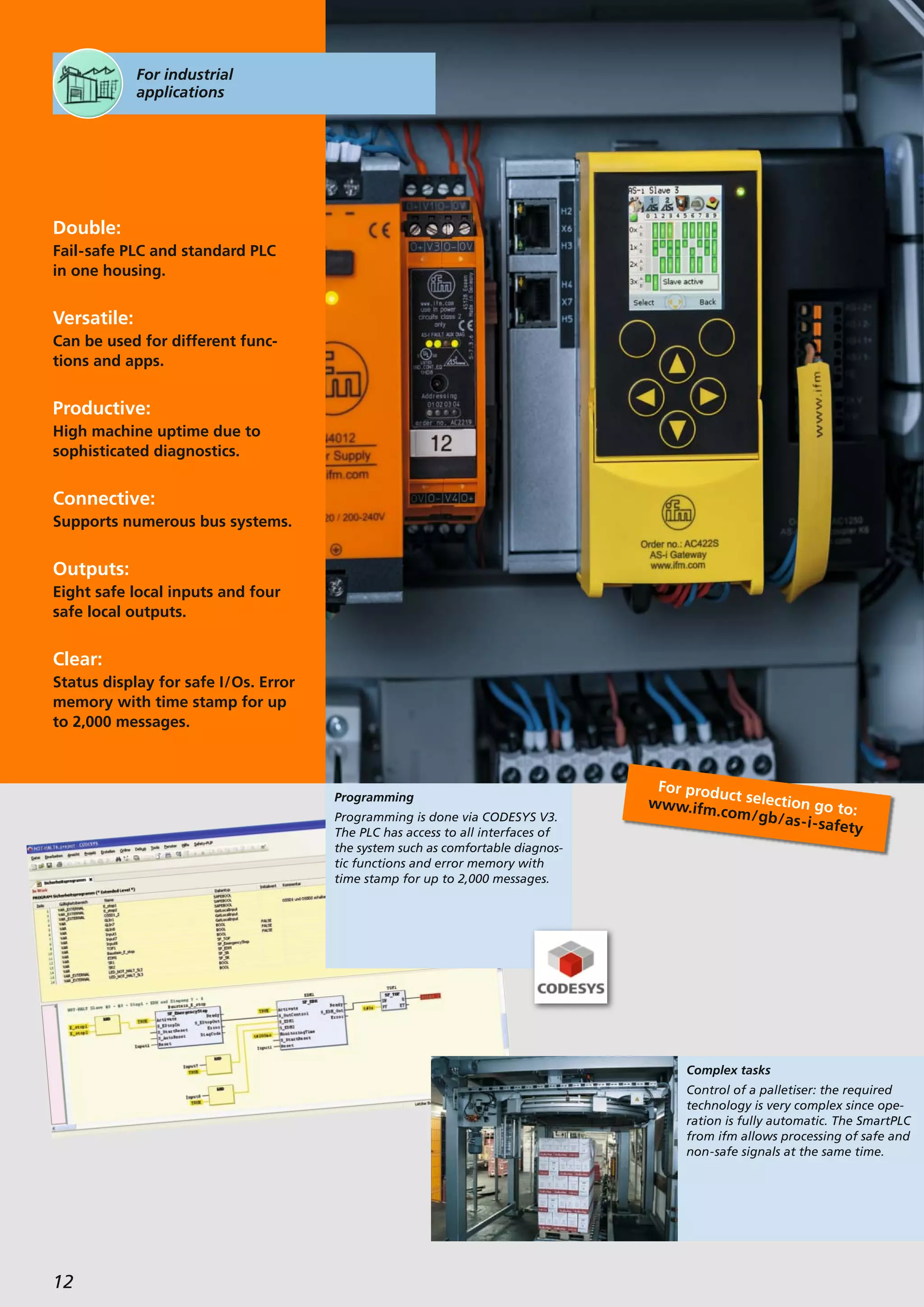 Safety technology – Sensors and system solutions from ifm 2016 English ...