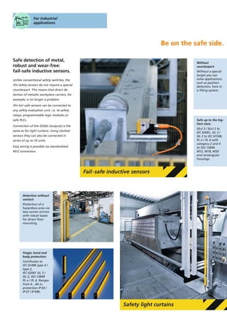 Safety for operators and machinery 2011 | PDF