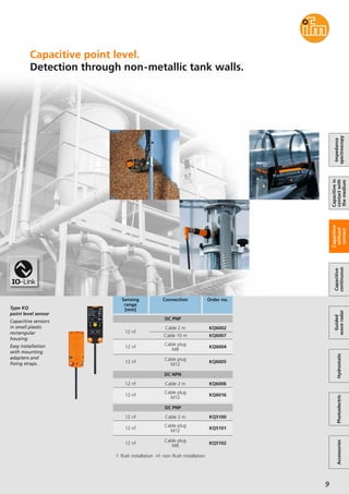 Level sensors from ifm | PDF