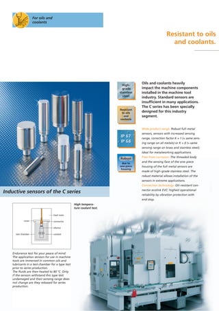 Inductive Sensor Brochure | PDF