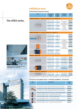 Inductive Sensor Brochure | PDF